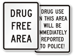 Drug-Free Workplace Signs