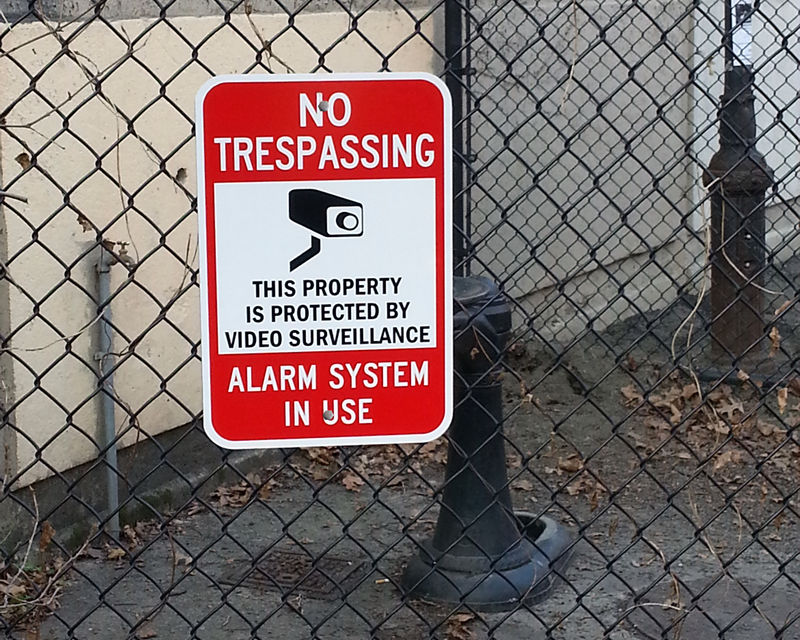 Alarm Signs | Security Alarm Signs | Home Alarm Signs