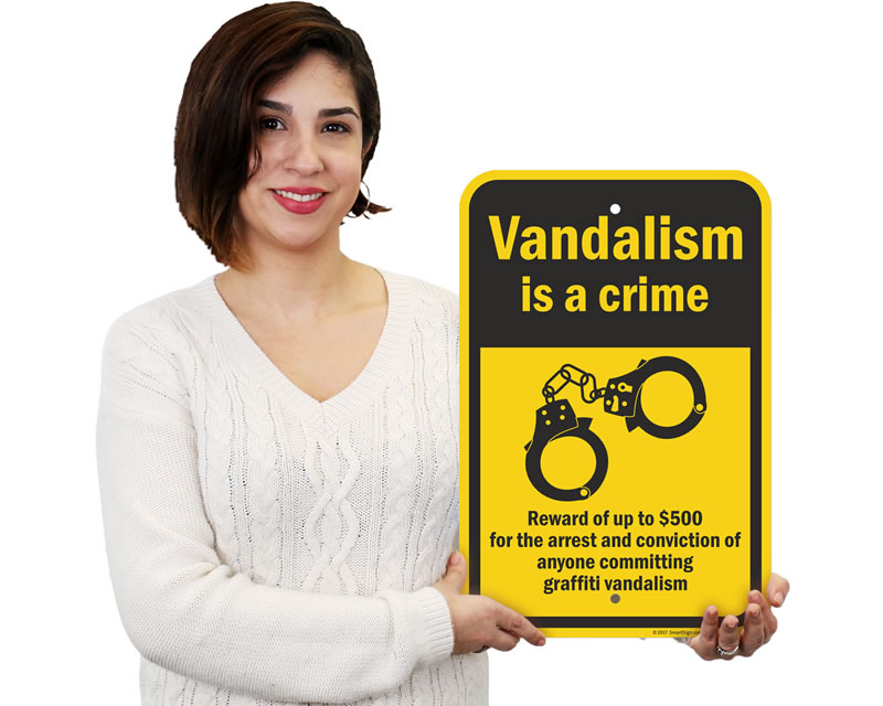 Vandalism Signs