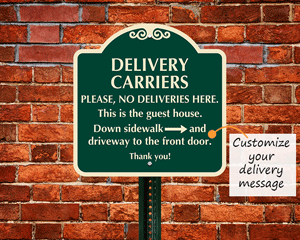 Package Delivery Signs | Leave Package Signs