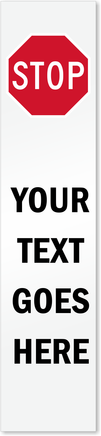 STOP - Restricted Area Signs