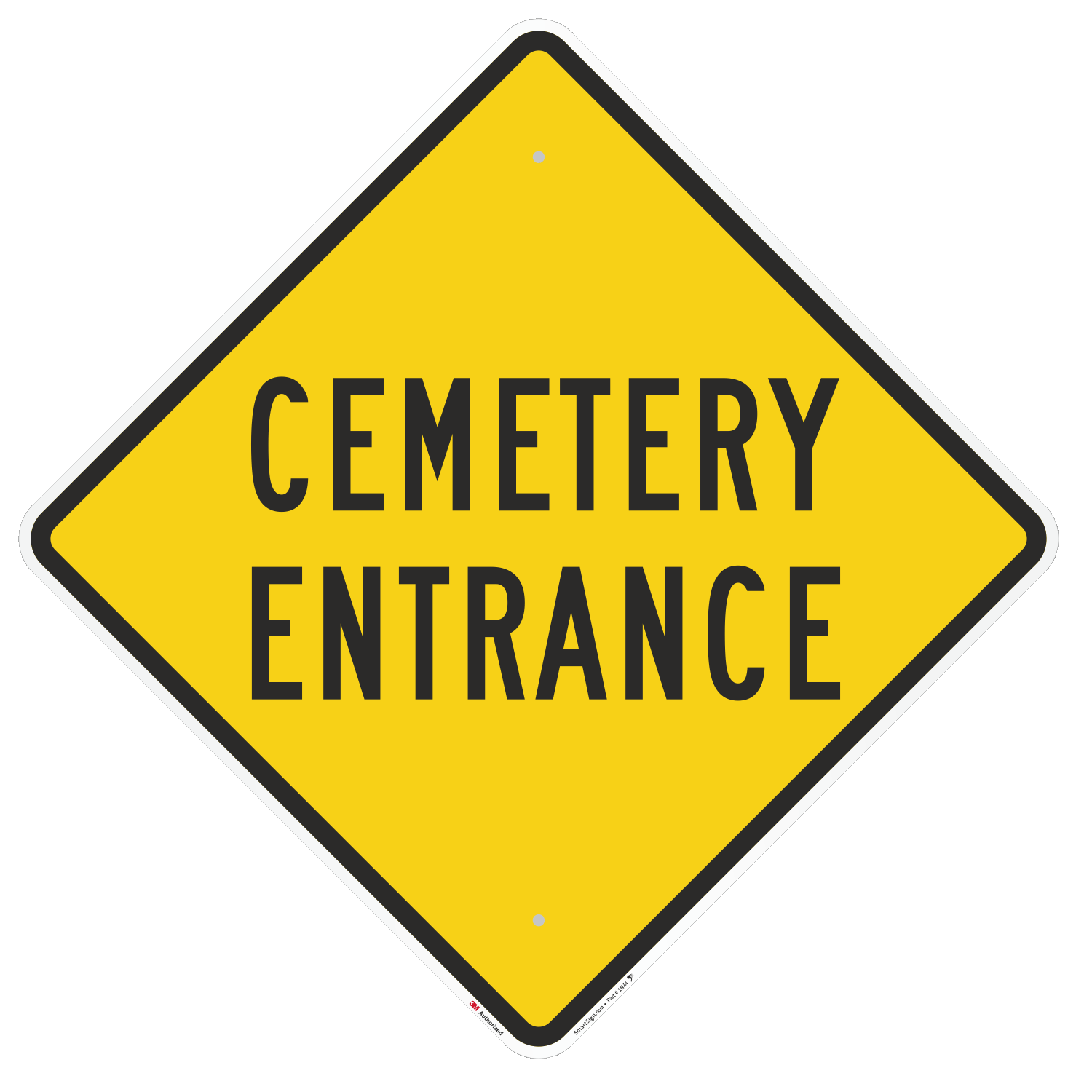 Cemetery Entrance Signs