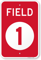 Field Number Sign Choose From Field 1 to 5, SKU: K-5871