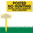 Posted Private Property Signs