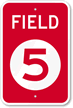 Field Safety and Baseball Field Warning Signs
