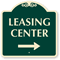 Designer Leasing Office Signs